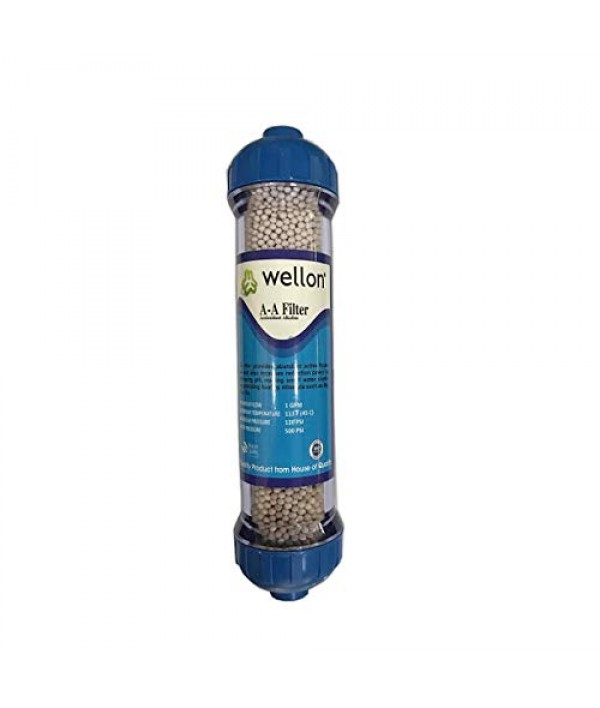 Wellon 10LPH Under-Sink RO+ Alkaline Water Purifier + Kemflo Pressure ...