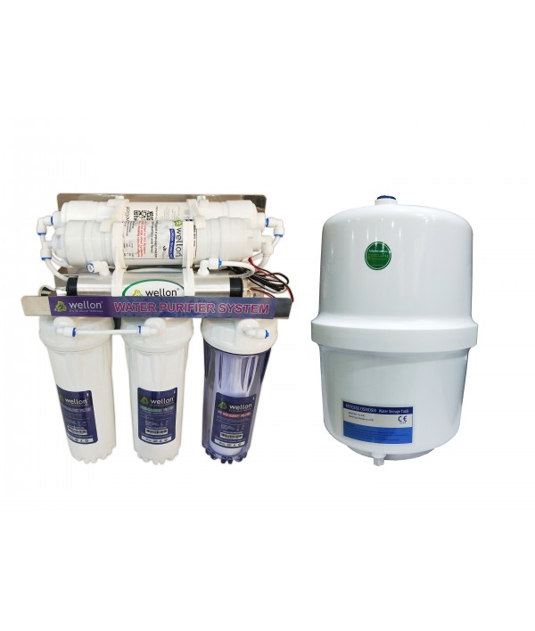 Wellon Openflow UV + UF Water Purifier System with Wellon Pressure ...