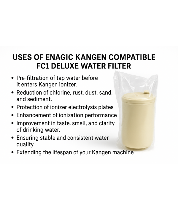 Enagic Kangen Compatible Water Filter Cartridge for SD501, K8, JRII ...