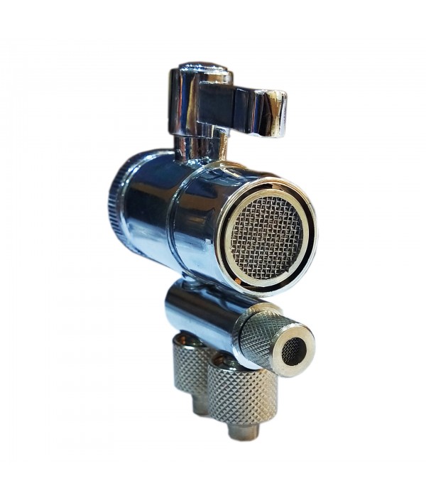 Wellon Integrated Stainless Steel Inlet valve 3/8 for water purifier - 1pcs