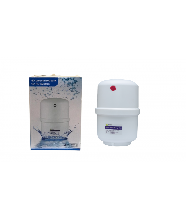 Wellon 4 Gallon Reverse Osmosis Water Storage Pressure Tank (15.2).