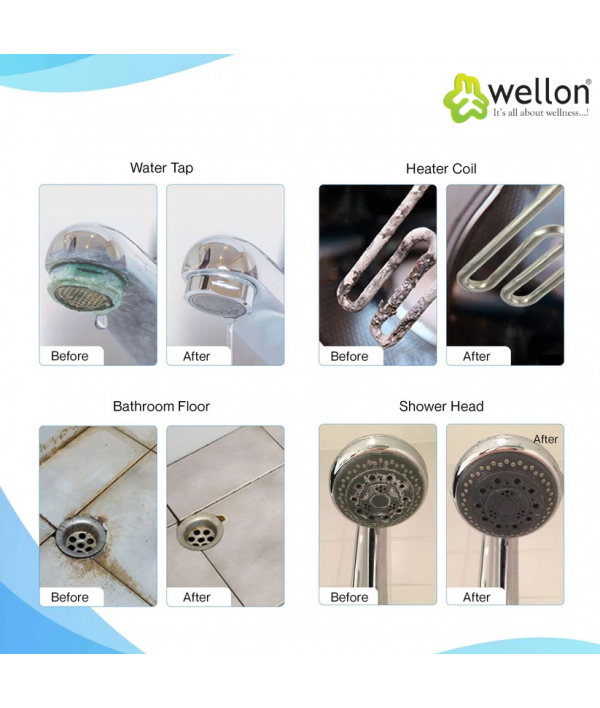 Wellon HydraGuard Domestic Pro Conditioner Device Reduces Hard Water in ...