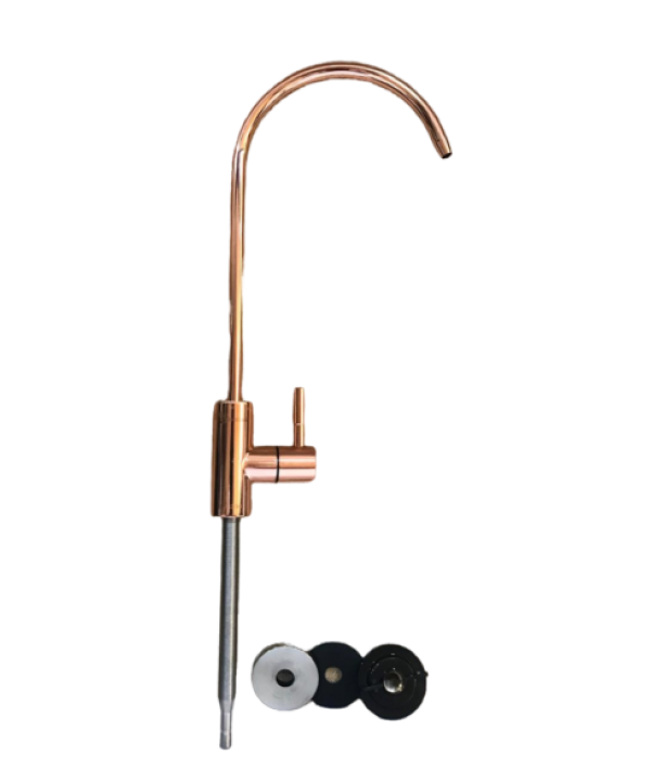 Wellon Rose Gold Stainless Steel SUS304 Kitchen Water Filter Faucet for ...